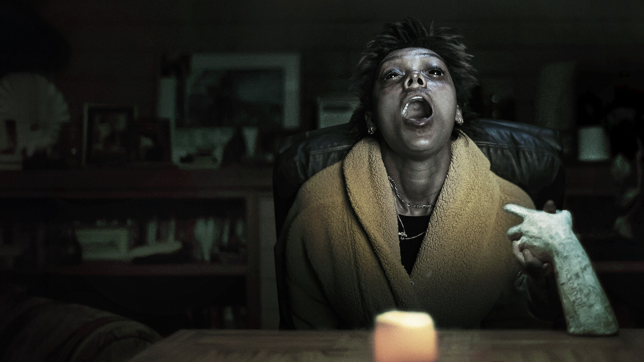 Scary Horror Girl Talking
