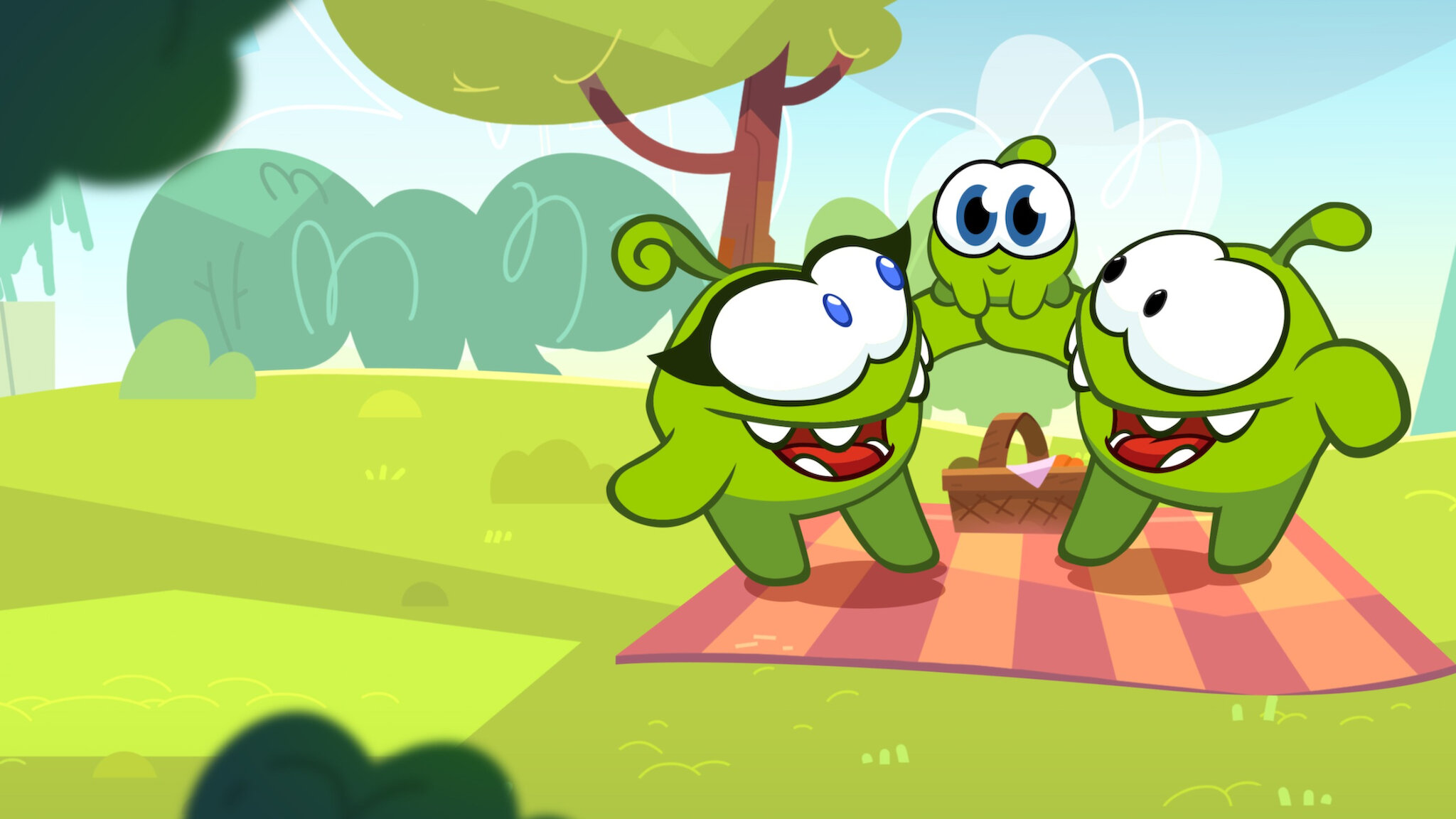 Om Nom By Waffle Om Nom In A Onesie [Cut The Rope] By Tigartz On