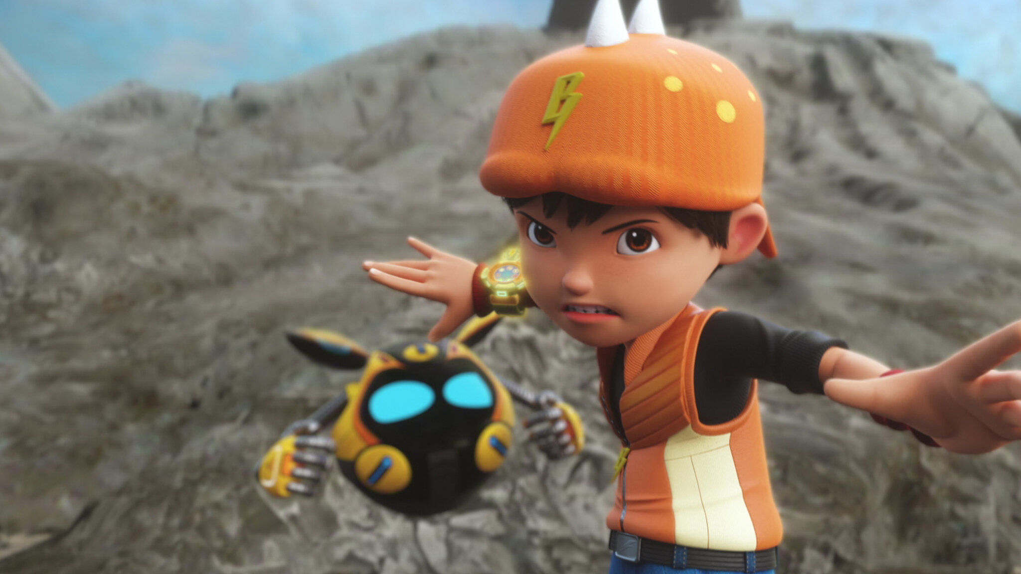 Wallpaper Boboiboy Galaxy Hd 4k
