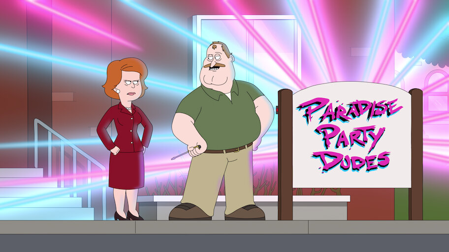 Paradise Police Department Cartoon