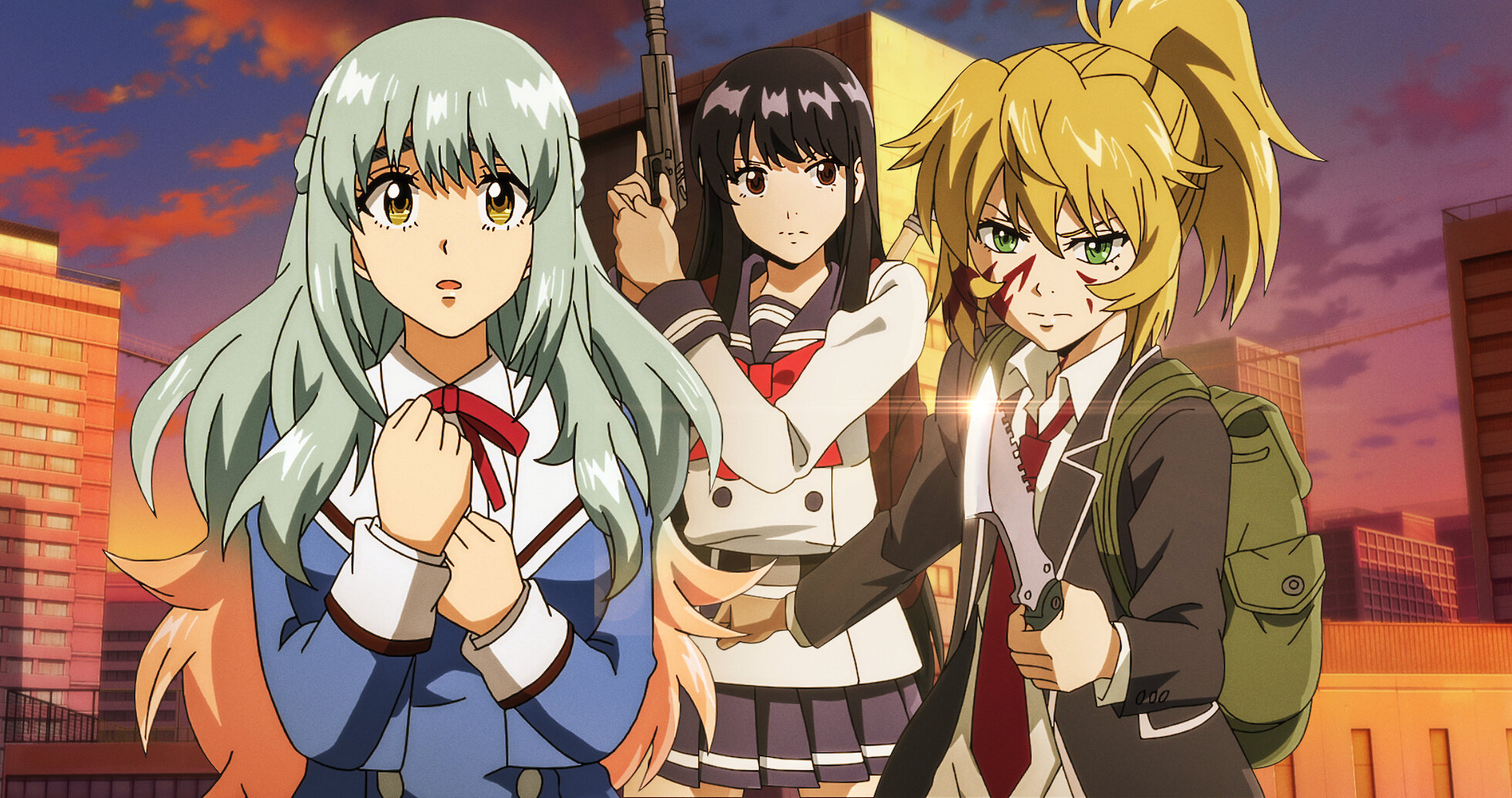 Anime Girl Killing People