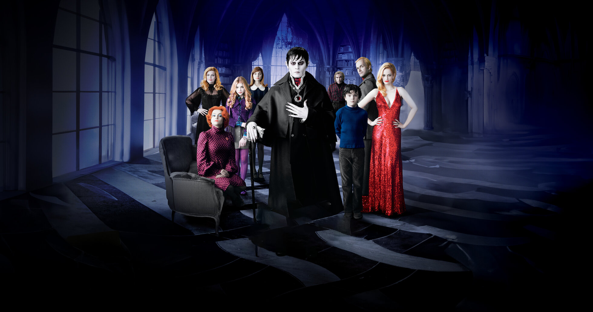 Sfondo Del Film Dark Shadows Dark Shadows Trailer Italiano Al